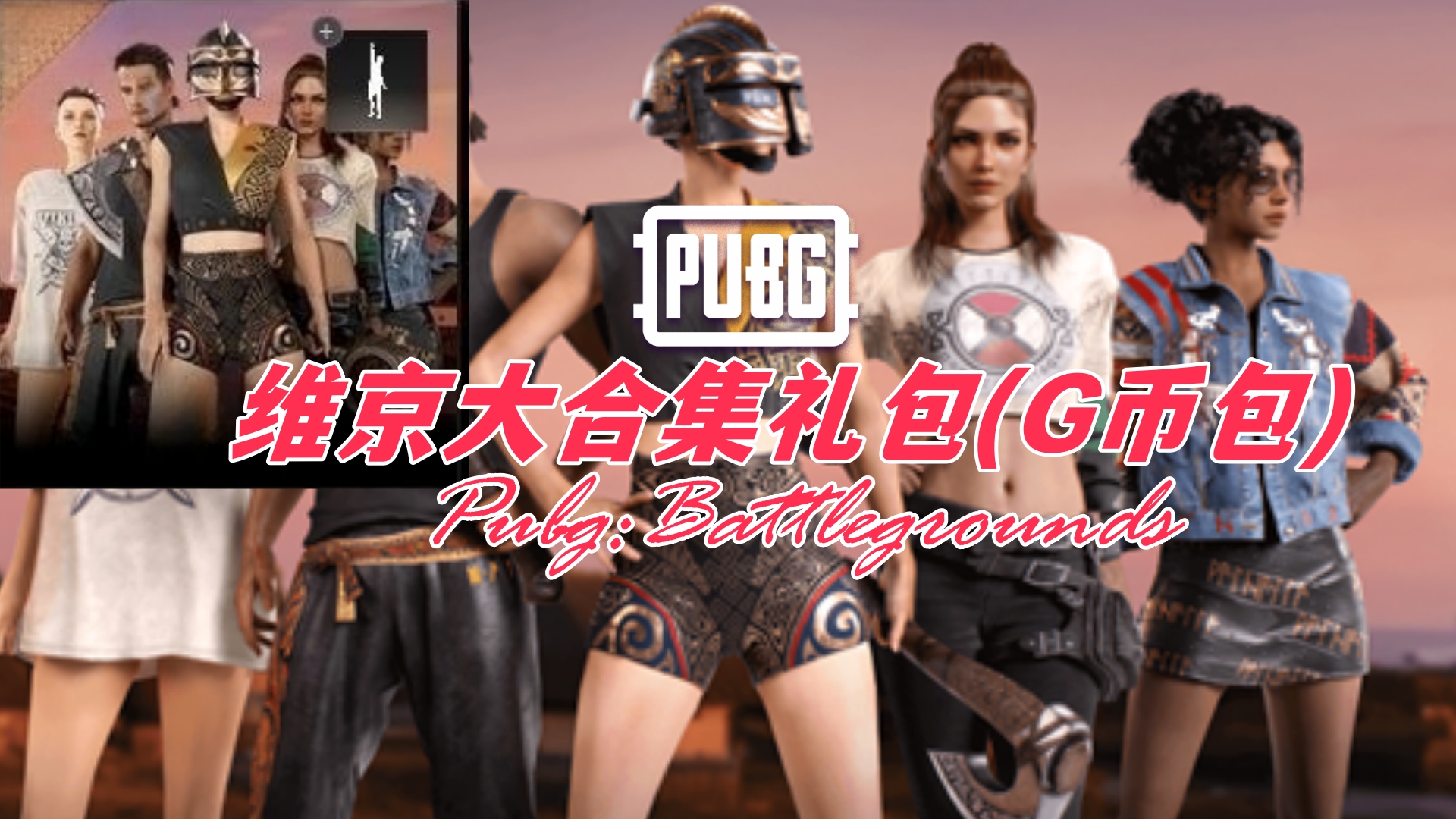 PUBG 维京大合集礼包(G币包)|cdkey|激活码|兑换码|充值卡|游戏账号 - IGXE电竞饰品交易平台
