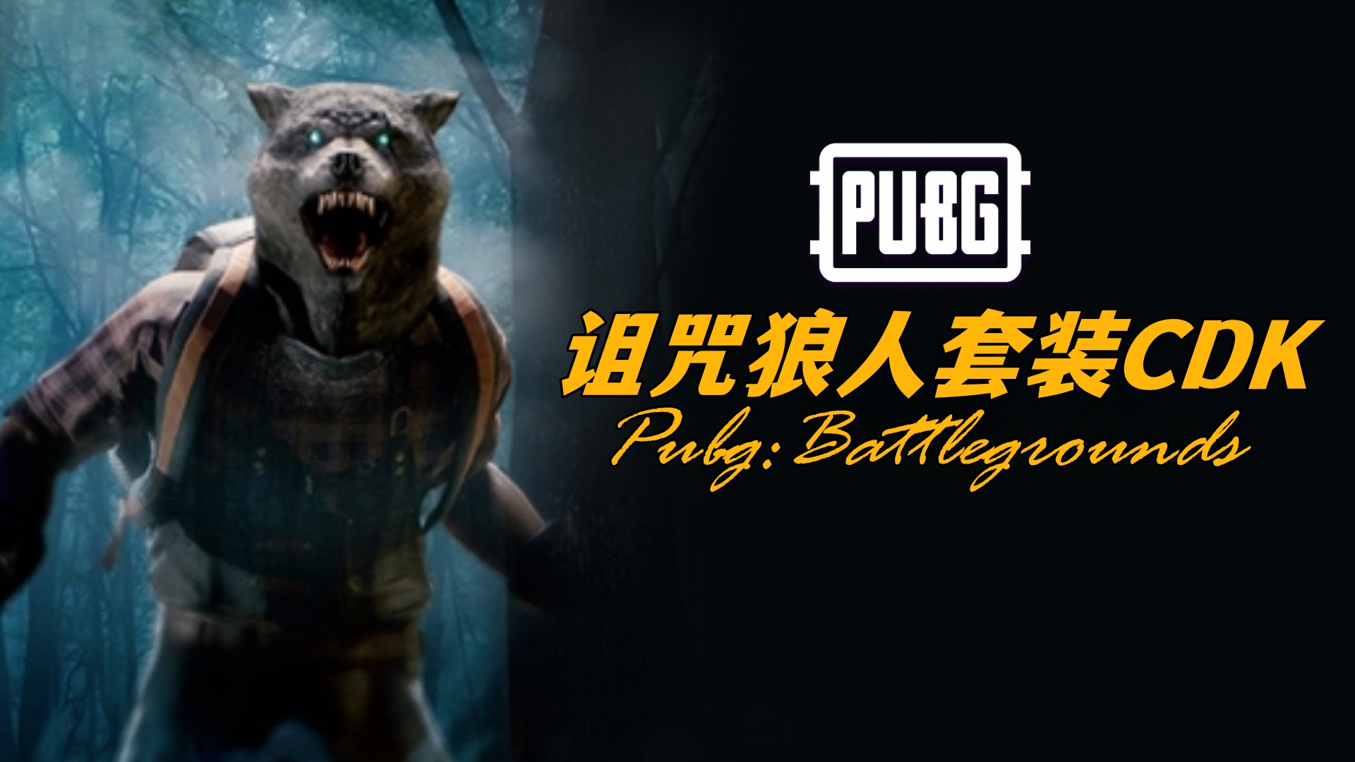 PUBG 诅咒狼人套装CDK|cdkey|激活码|兑换码|充值卡|游戏账号 - IGXE电竞饰品交易平台
