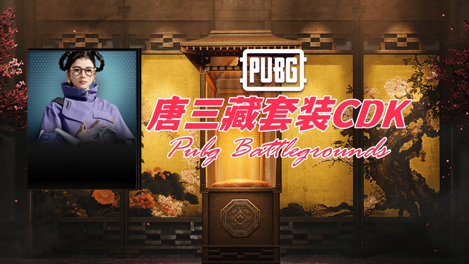 PUBG 唐三藏套装CDK|cdkey|激活码|兑换码|充值卡|游戏账号 - IGXE电竞饰品交易平台